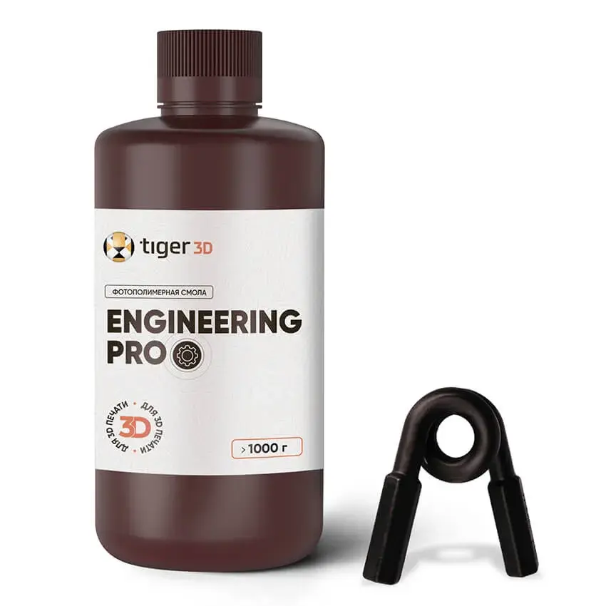 Купить Фотополимерная смола Tiger 3D Engineering Pro Resin, черная (1 ...